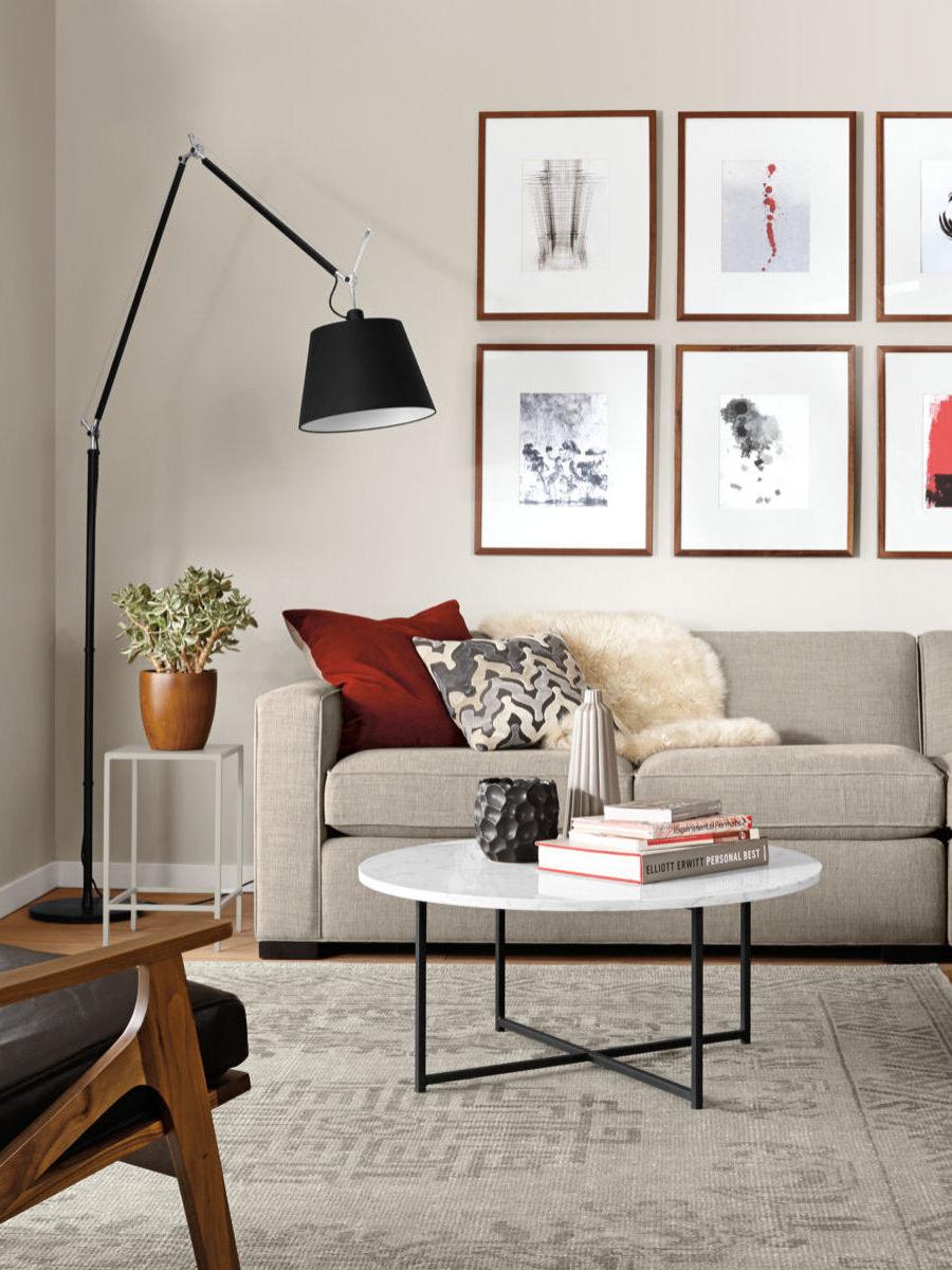 Tolomeo Mega Floor Light (Black Structure)