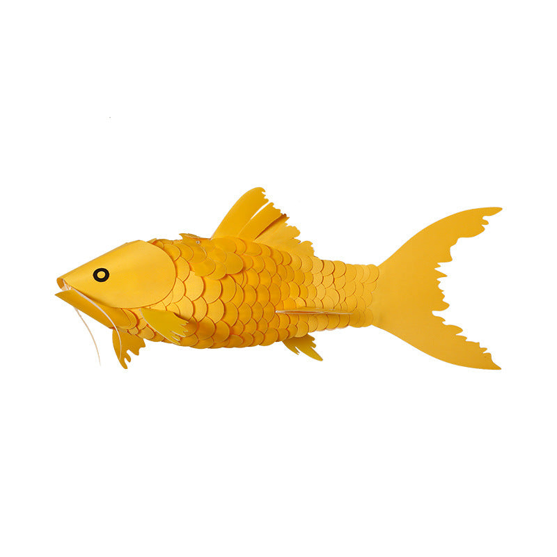 Silk-screen Five-headed Fish Chandelier