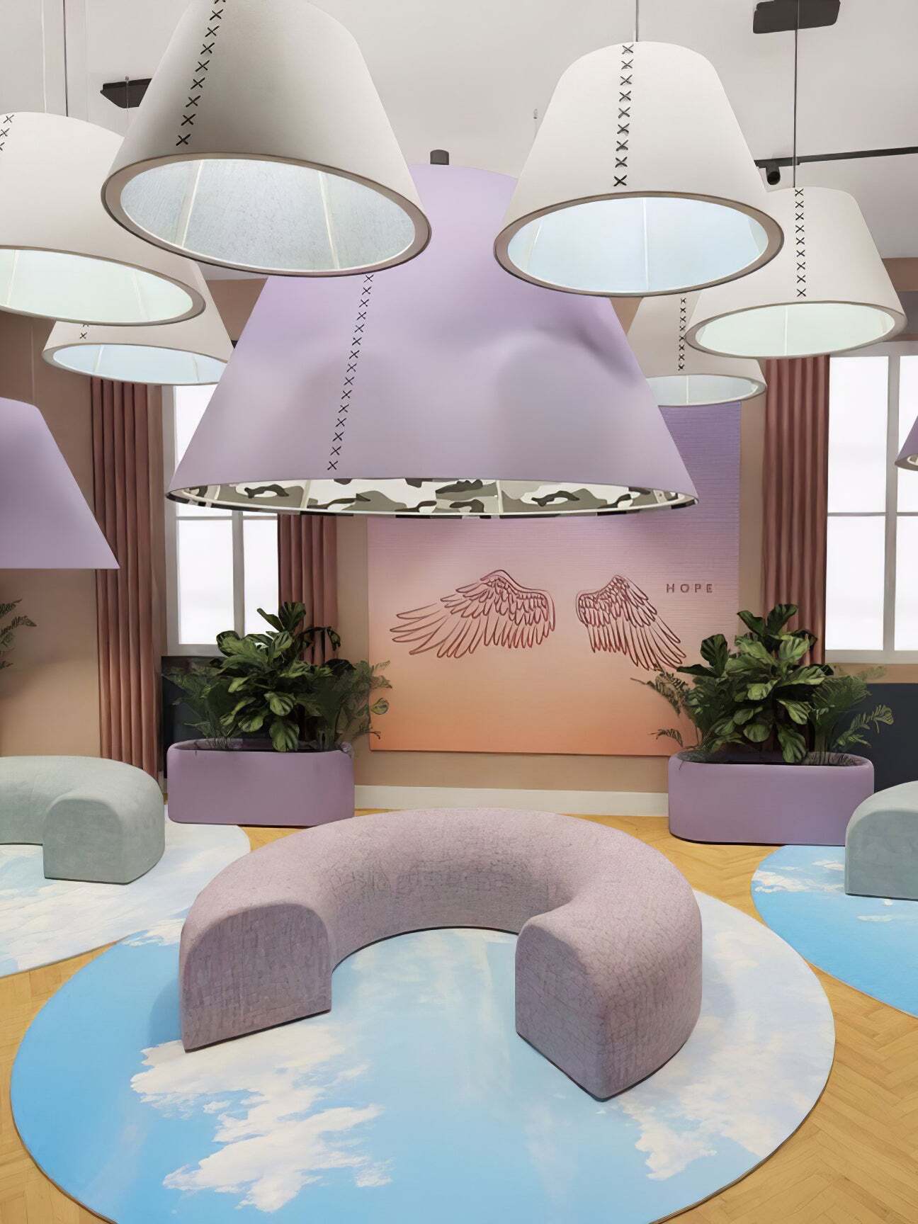 Acoustic Pendant Lamp