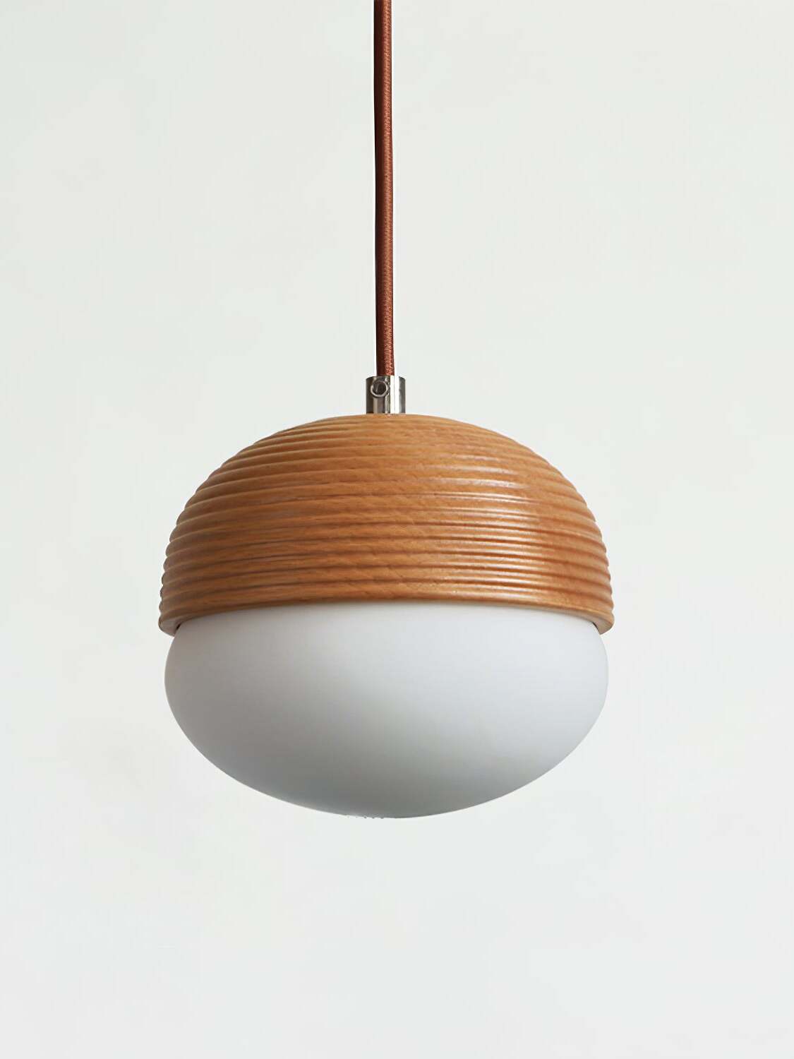 Wood Nut Pendant Lamp