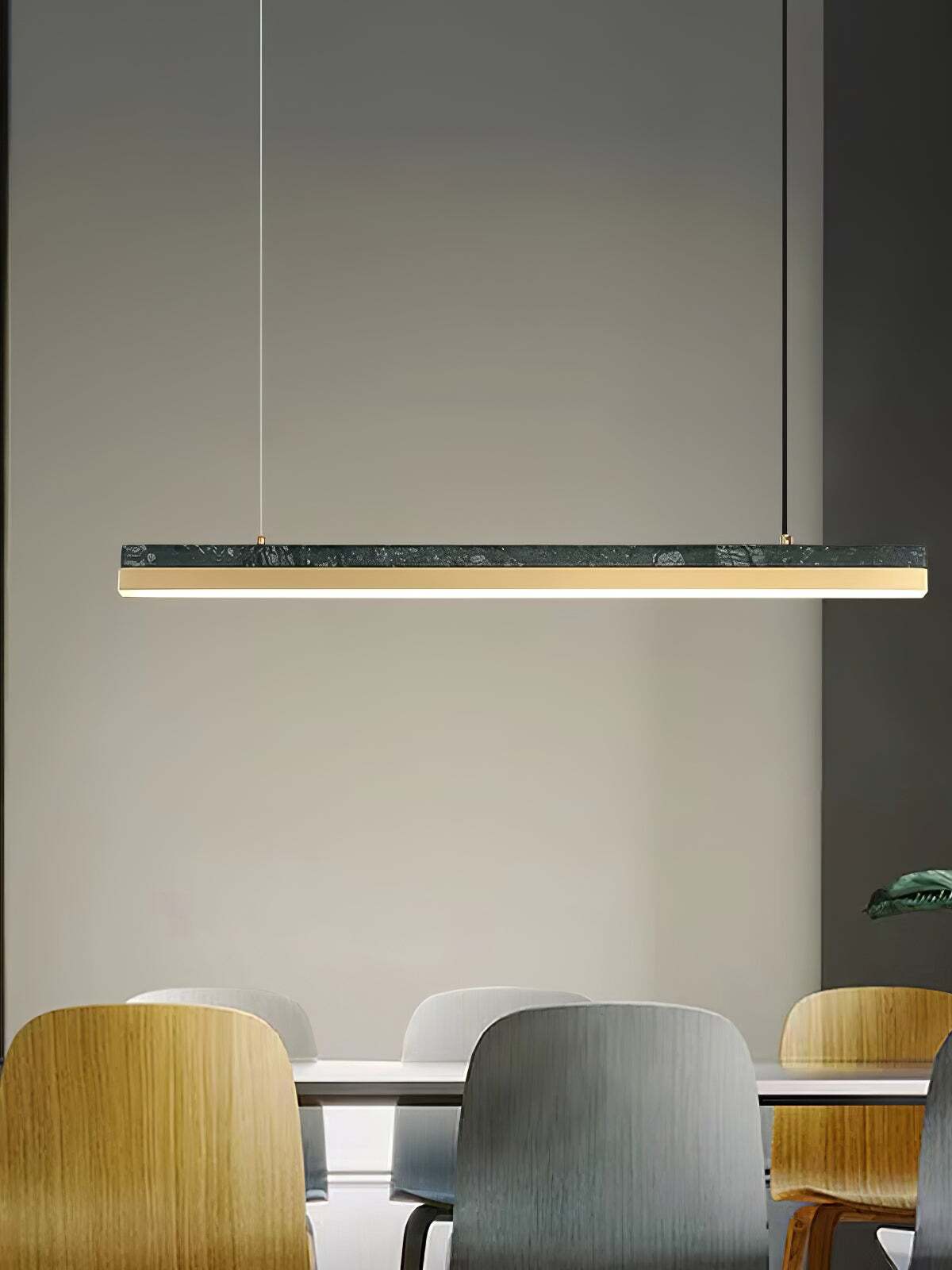 One Word Pendant Light