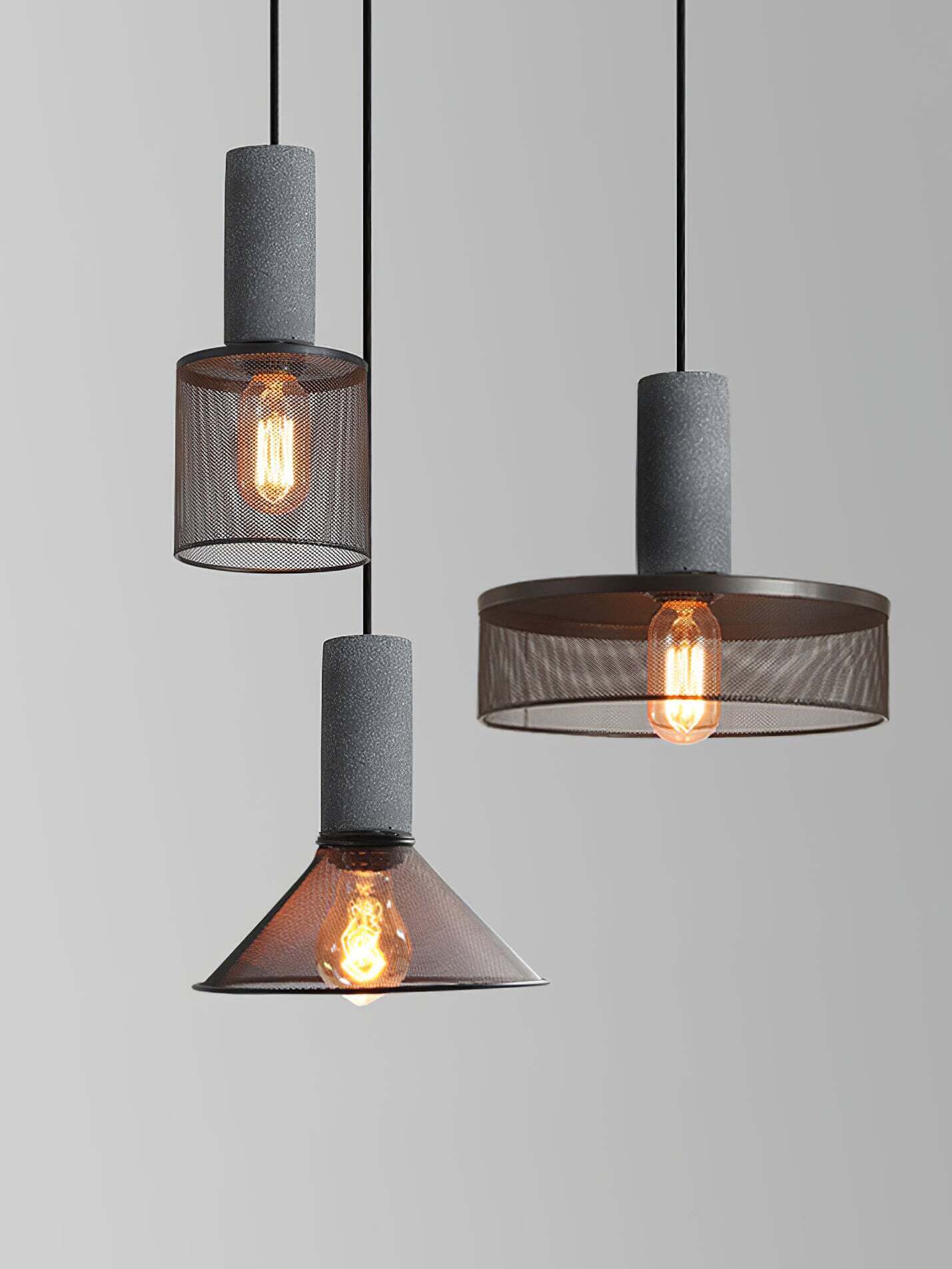 Concrete Industry Pendant Lamp