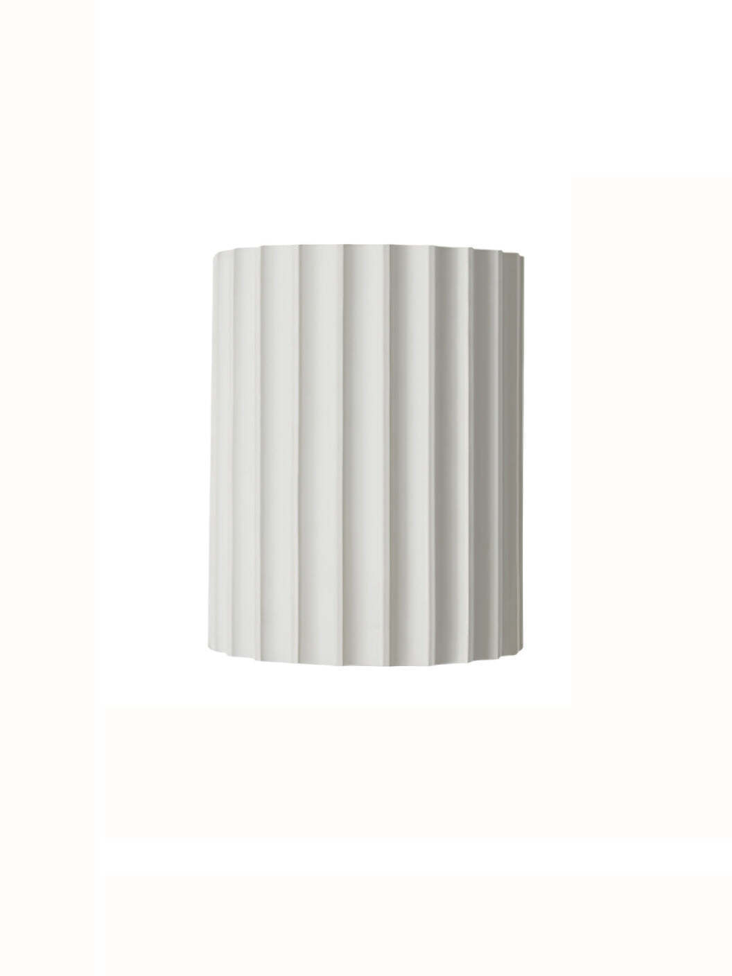 Fluted Resin Wall Light